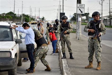 La Violencia Narco Arrecia En Inicio De Campaña Electoral En Ecuador
