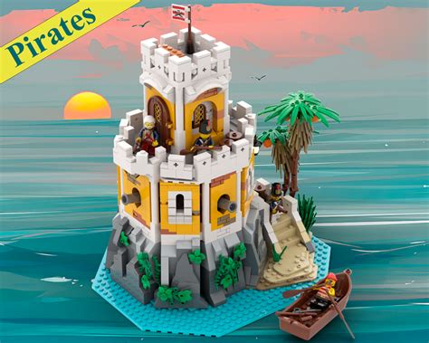 Lego Moc 6266 Cannon Cove Remake By Legatoflegion Rebrickable