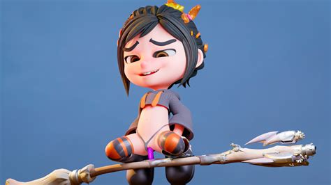 Kitrosun Commissions Open Vanellope Training Her Balance Skills 😋