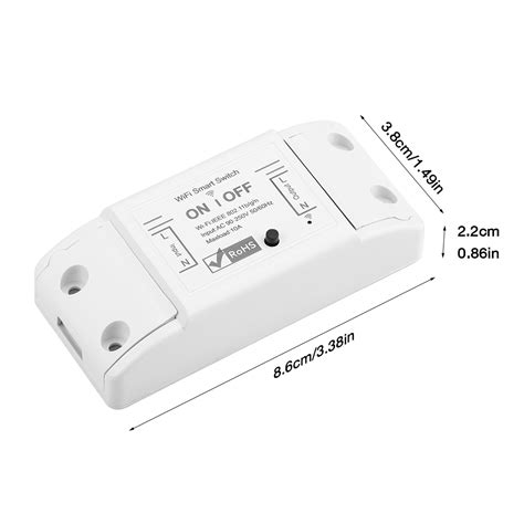 Tuya Wifi สวิตช์ไฟอัจฉริยะ Smart Breaker สวิตซ์ไฟ รีโมทคอนโทรลไร้สายทำงานร่ว Wi Fi Smart Switch