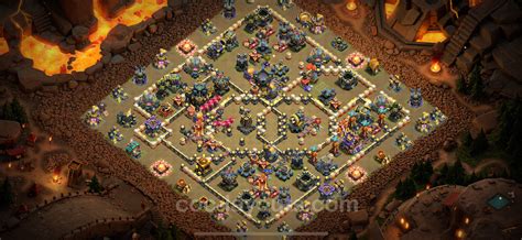 Melhor Layout Para Guerra Cv17 Com Link Anti Tudo Híbrido Coc Clash Of Clans 2025 Centro