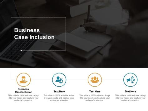 business case inclusion ppt powerpoint presentation slides sample cpb