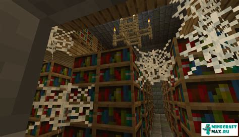 Книжная полка Инвентарь для зачарования Как зачаровать в Майнкрафт