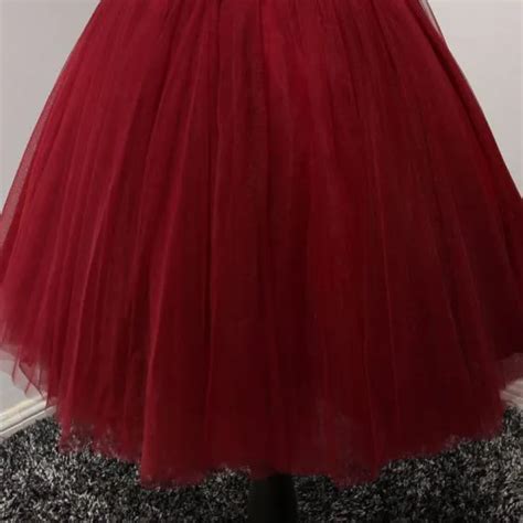 Modern Fashion Red Party Dresses 2017 Cascading Ruffles Short Ball