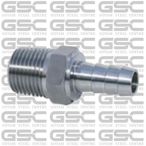 1 8 TO 2 Stainless Steel Male Hose Nipple At Rs 30 Piece In Mumbai