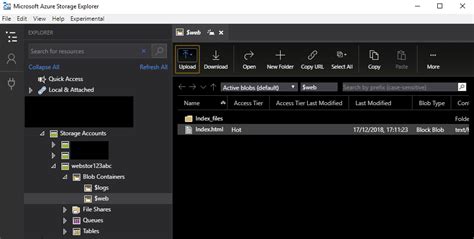 Static Website Hosting On An Azure Storage Account Petri IT Knowledgebase