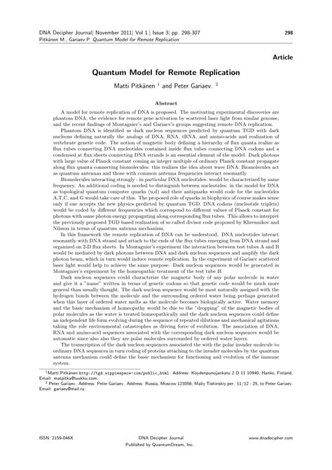 Pdf Investigation Of The Fluctuation Dynamics Of Dna Solutions By