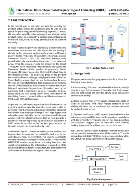 irjet smart trolley system for automated billing using rfid and iot pdf
