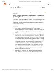 C Web Development Applications Completed W Study Notes WGU Pdf C Web