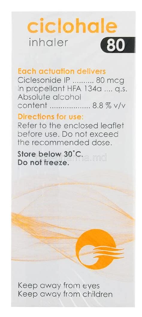 Buy Ciclohale Inhaler 80mcg 160mcg Online