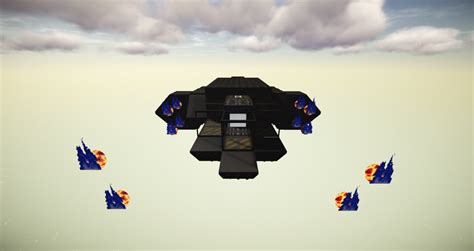 Hellcat Class Light Gunship Minecraft Map