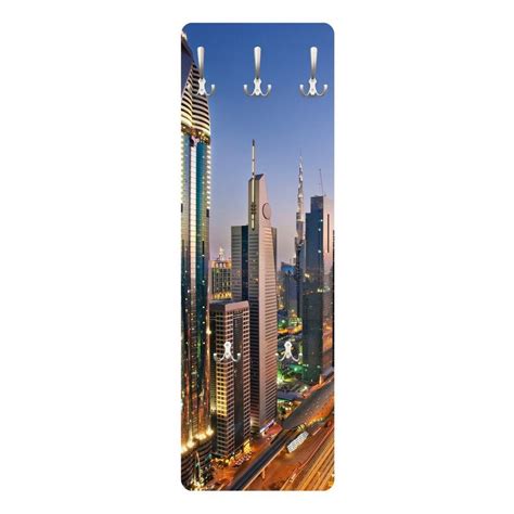 Bilderdepot24 Garderobenpaneel Design Städte Skyline Dubai