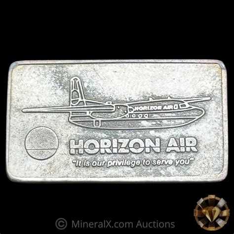 15g Horizon Air Vintage Silver Bar With Coa Mineralx