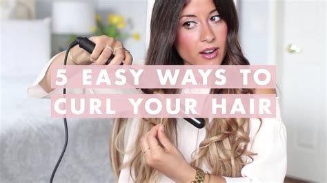 5 Easy Ways To Curl Your Hair Luxy Hair Woman Domaniation