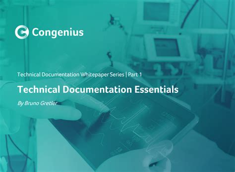 Technical Documentation Whitepaper Series Part 1 Congenius
