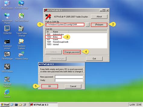 Reset Any Windows PC Password