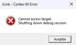 I Can T Debug A Blinky Example With Keil In A Blank Da Bluetooth