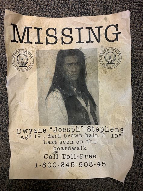 Lost Boys Missing Flyers Movie Prop Replicas David Marco Etsy