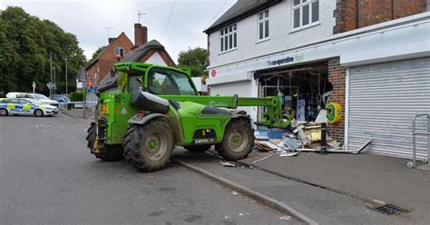 Watch Dramatic Video Of Ram Raid On Co Op At Scraptoft