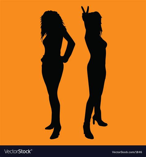 Sexy Female Royalty Free Vector Image Vectorstock