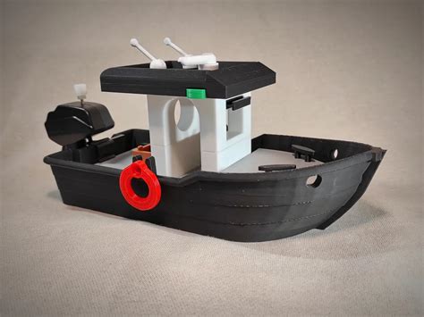 Floating And Motorized Benchy Kit 010 Optional Free 3d Print Model