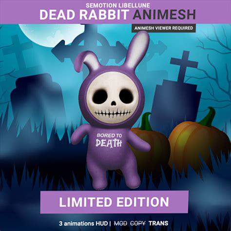 Second Life Marketplace Semotion Libellune Dead Rabbit Limited