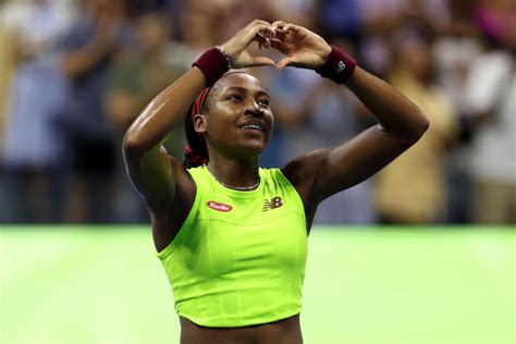 Coco Gauff Reacts To Novak Djokovics Us Open Win