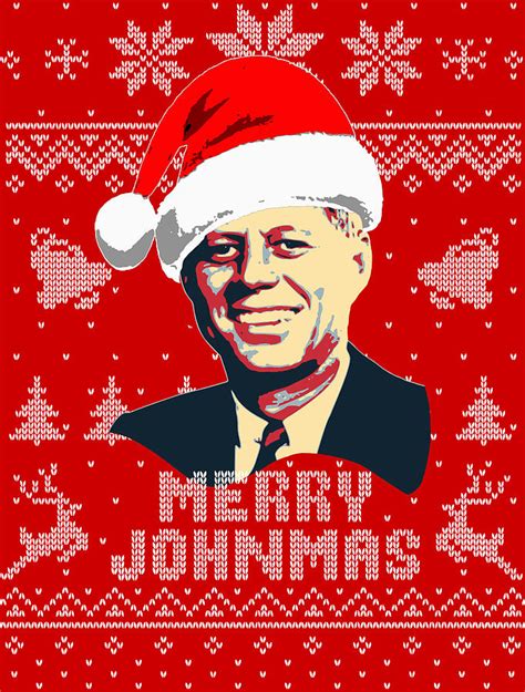 John F Kennedy Merry Johnmas Digital Art By Filip Schpindel Fine Art