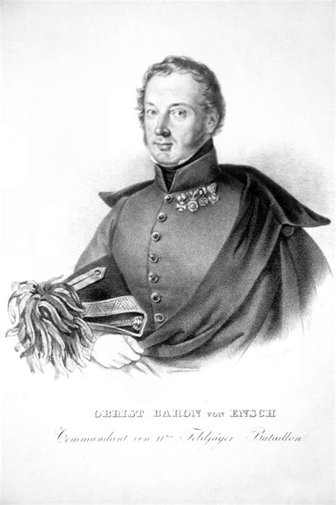 Franz Ensch Lithograph By Josef Kriehuber Fine Art Print