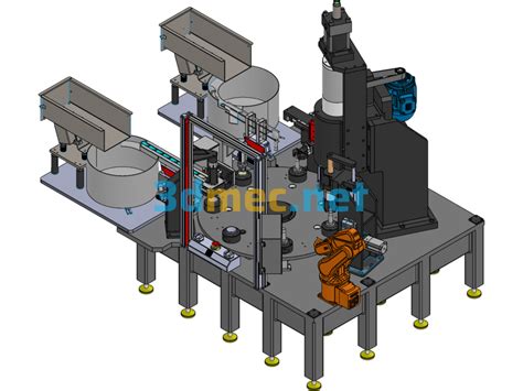 Dial Rotating Assembly Ball Joint Assembly Machine 3d Model 3d Model