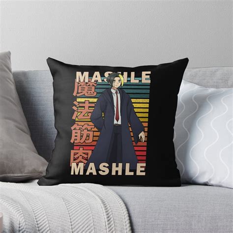 Finn Ames Mashle Masshuru Throw Pillow Mashle Merch