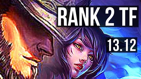Twisted Fate Vs Ahri Mid Rank 2 Tf 714 Dominating Tr