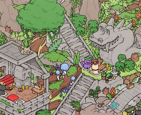 Hidden Cats Jungle Biome By Matt Likes Swords On Newgrounds