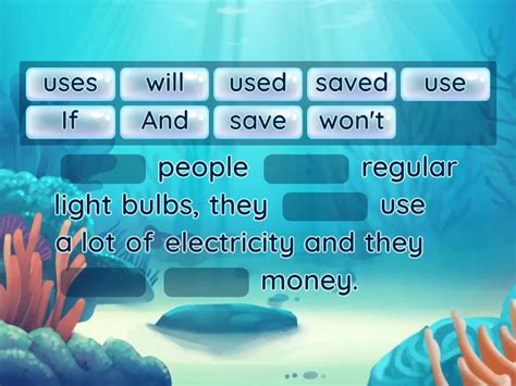 Exercice 1 Express Condition In English Complete The Sentence