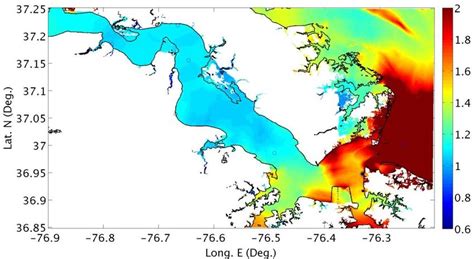 18 simulation with funwave tvd mhw slr reference level of the