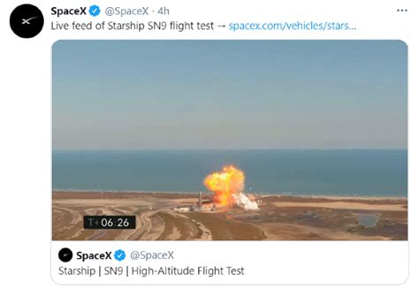 Spacex Prototipo De Cohete Para Llegar A Marte Explotó En El