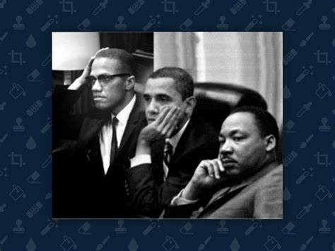 Malcolm X Agus Martin Luther King Agus Obama