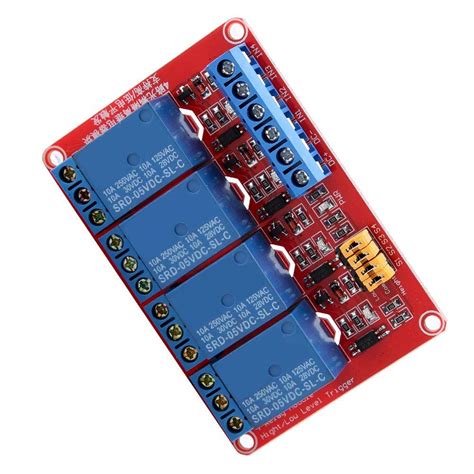 Buy Relay Board Keenso Relay Module 4 Channel With Optocoupler Low