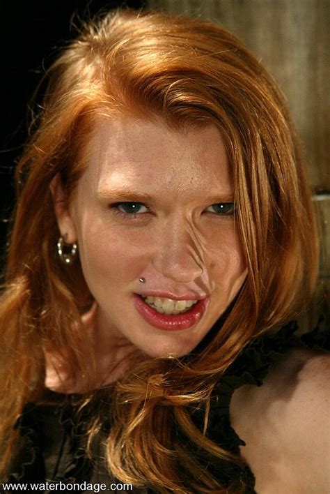 Madison Young Hot Redhead In Bondage Gets Sprayed And Dunked Porn
