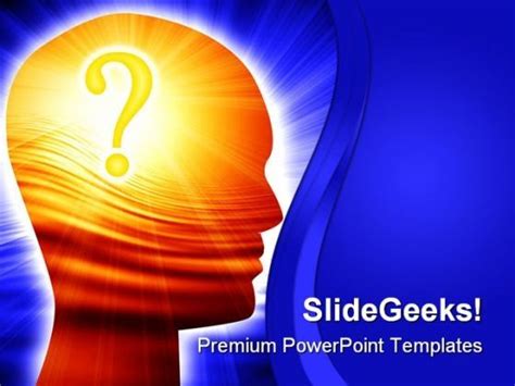 Confused Brain Business PowerPoint Themes And PowerPoint Slides