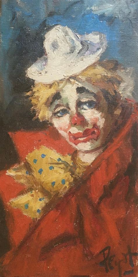 Peyot Sad Clown For Sale At 1stdibs