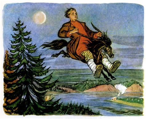 Владимир Милашевский Конек горбунок — Картинки и разговоры