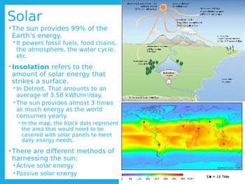 Environmental Science Lecture Notes Renewable Energy By Science Land