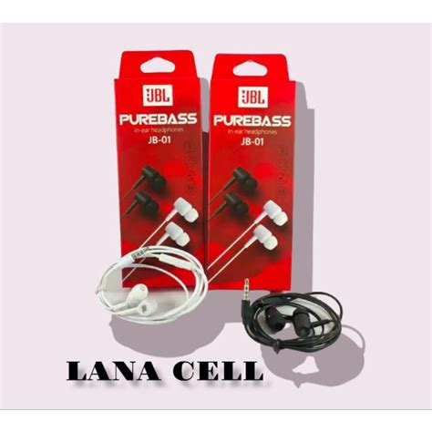 Jual Hf Headset Heandfree JBL JB PUREBASS IN EAR HEADPHONE Shopee Indonesia