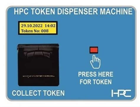 HPC 1 Button Token Dispenser With Battery Model HPC 21B 58mm Thermal At 6500 In Pune