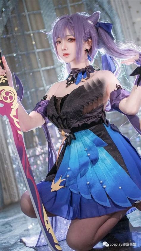 cos原神刻晴霓裾翩跹cos正片楚楚子 腾讯新闻
