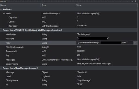 Filter Emails By Sender In Get Outlook Activity Doesnt Work Completely