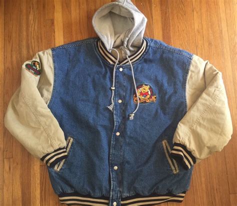 W2c Winnie The Pooh No Bother Bear Denim Jacket Fashionreps