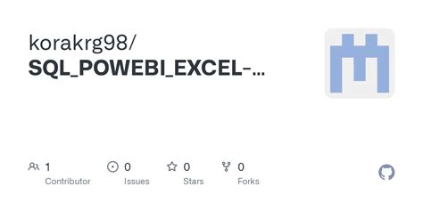 Github Korakrg98sqlpowebiexcel Assignments