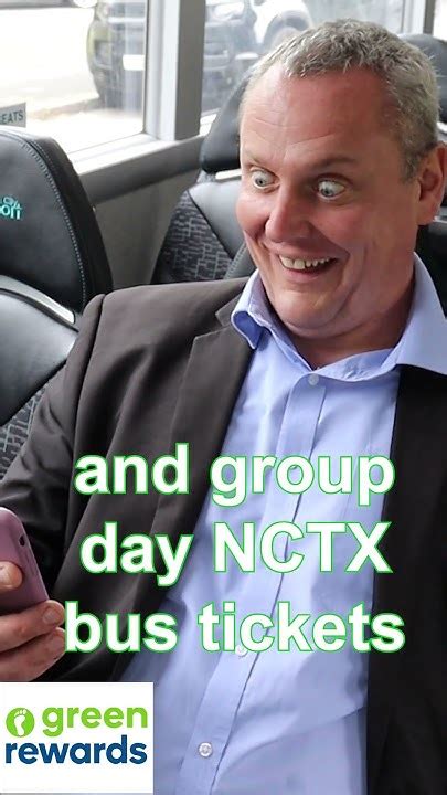 Be Green Not Grumpy And Get Rewarded With Nctx Bus Ticket Discounts Youtube
